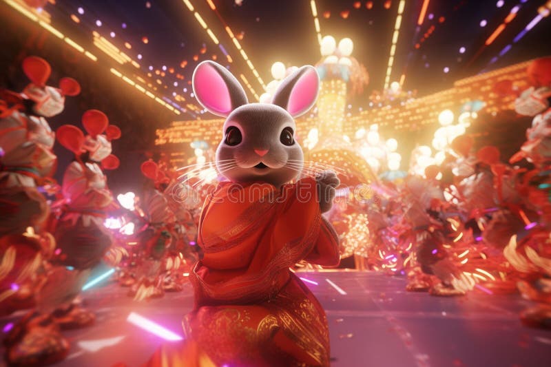 Visual Narratives of a Chinese New Year Stock Illustration ...