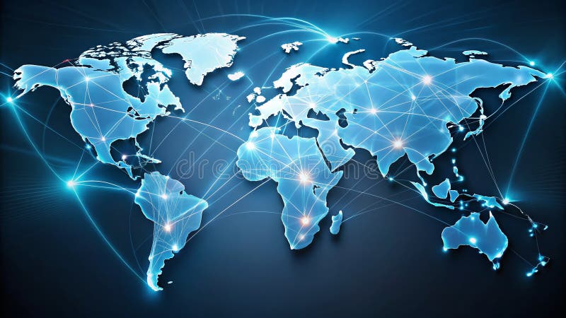 Cellular World Map Stock Illustrations – 746 Cellular World Map Stock ...