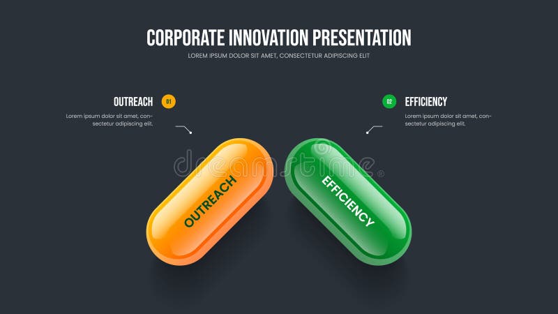 Service Campaign 2 Element Diagram Frame Template Stock Vector ...