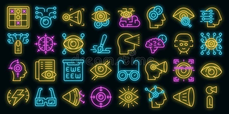 Visual Perception Glasses Icon Isometric Vector. Sensory Eye Stock ...