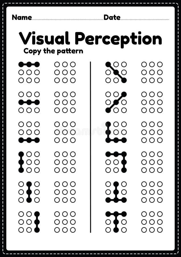 Visual Perceptual Skills Activity of Alphabet Letters Worksheet for ...