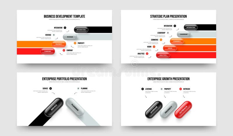 Step Diagram Slideshow Layout Vector Illustration Bundle Stock Illustrations – 207 Step Diagram ...