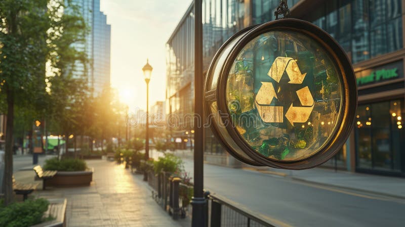 The Visual Principles of Reuse Reduce Recycle Sign, Symbol. Eco ...