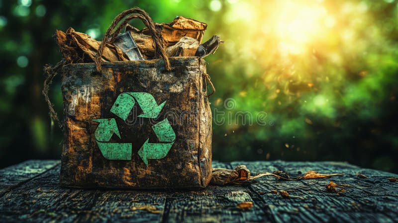 The Visual Principles of Reuse Reduce Recycle Sign, Symbol. Eco ...