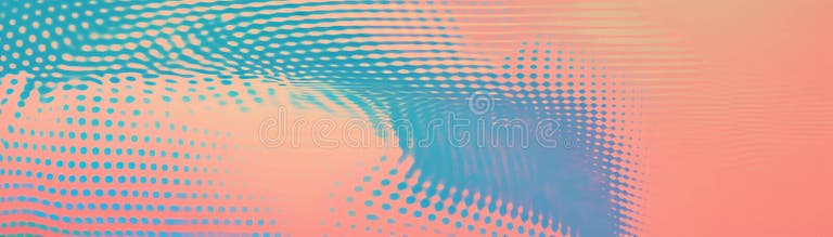 Visual Pulse Created by Concentric Squares and Halftone Dots on a Textured Background Stock ...