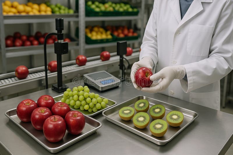 Visual Quality Control of Apples, Grapes, and Kiwis in a Food ...