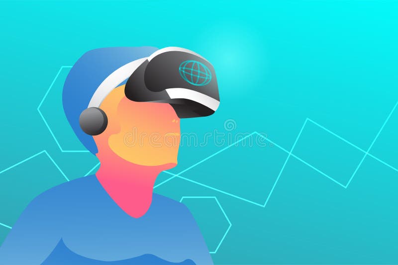 Visual Realistic Background with Elements Design Stock Vector ...