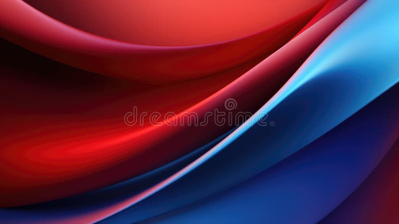 Visual Red and Blue Backgrounds Stock Illustration - Illustration of ...