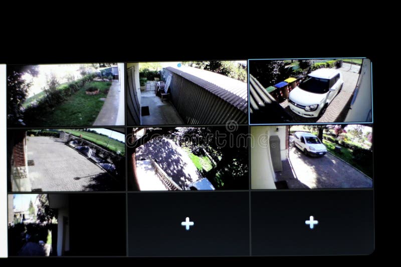 Visual Remote Control through Smartphone. Stock Photo - Image of ...