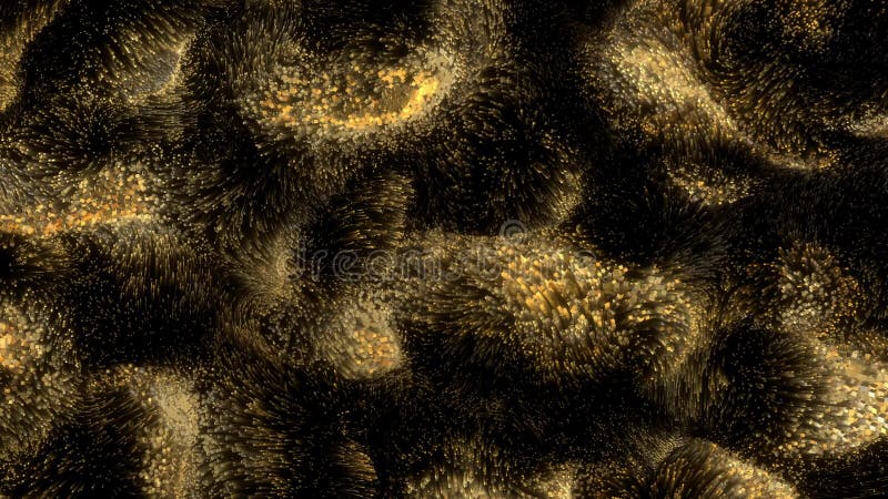 Visual Rendering of Abstract Wavy Lines Stock Video - Video of ...