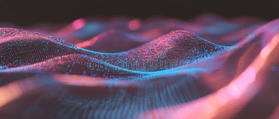 Visual Representation of Abstract 3D Network Graphs Illustrating ...