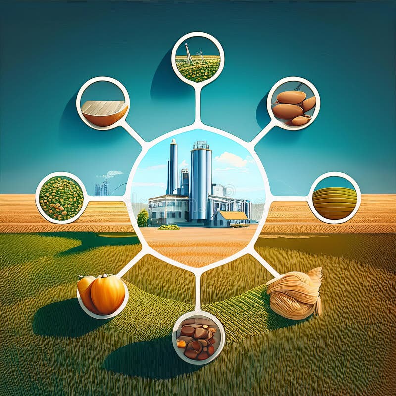 Visual Representation of Agriculture and Food Processing with Various ... Visual Representation of Agriculture and Food Processing with Various ...