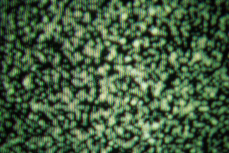 Visual Representation of Analog TV Static Noise Pattern Stock Photo ...