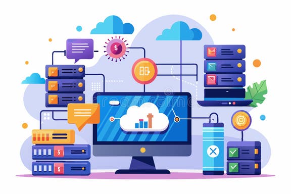 Databases Systems Stock Illustrations – 583 Databases Systems Stock ...