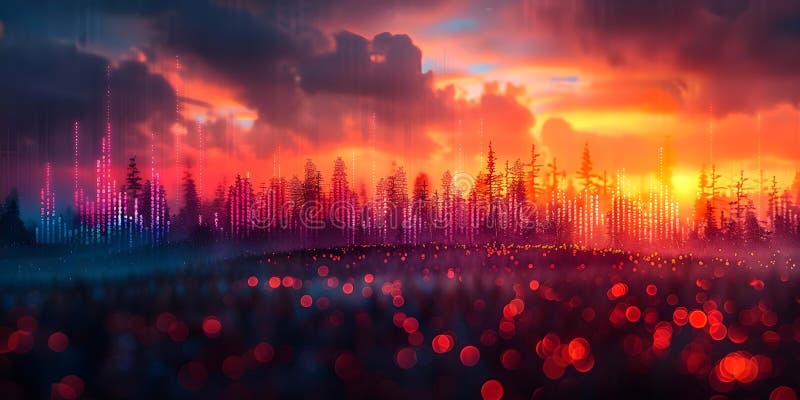 "Visual Representation of Business Success and Growth on a Laptop ...