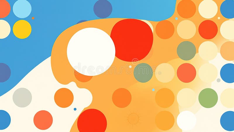 A Visual Representation of Climate Change Impacts a Dotted Pattern ...