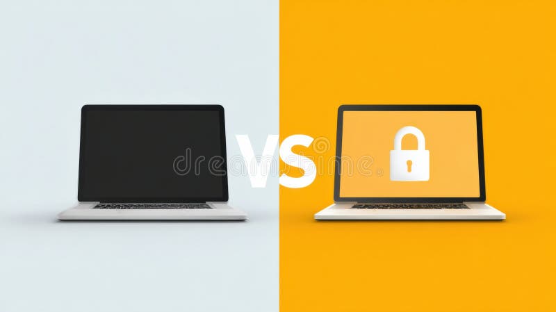 Comparison of Secure and Insecure Websites with Visuals of Computer ...