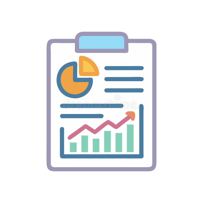 Visual Representation of Competitive Analysis Reports Stock Vector ...