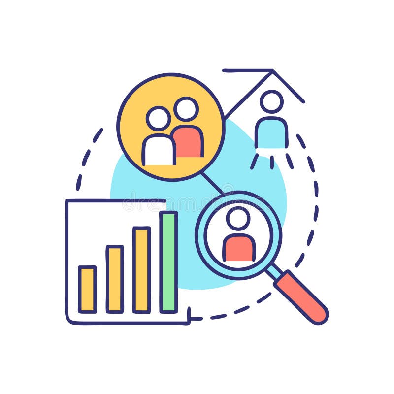 Visual Representation of Competitor Analysis Stock Vector ...