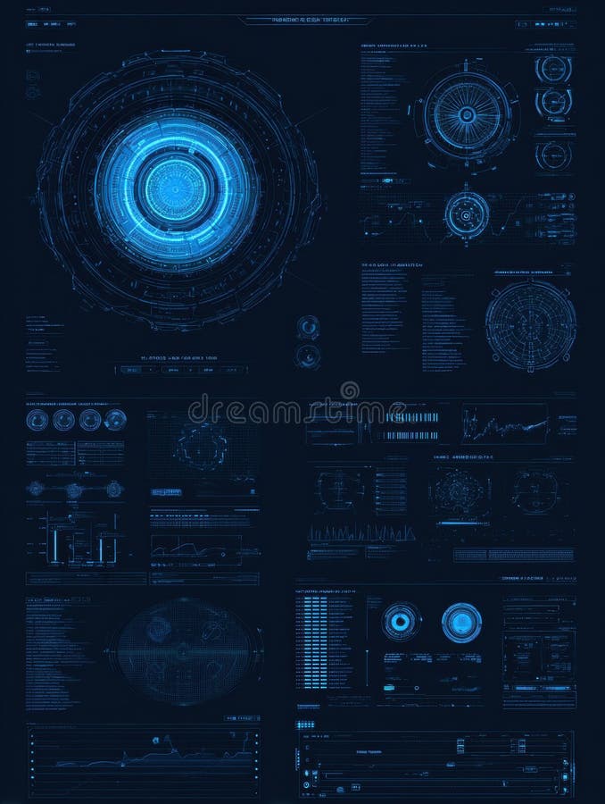 Visual Representation of Complex Data Analytics Displayed on a ...
