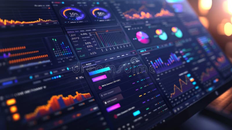 Visual Representation of Complex Data Analytics Using Colorful Graphs and Charts in a Digital ...
