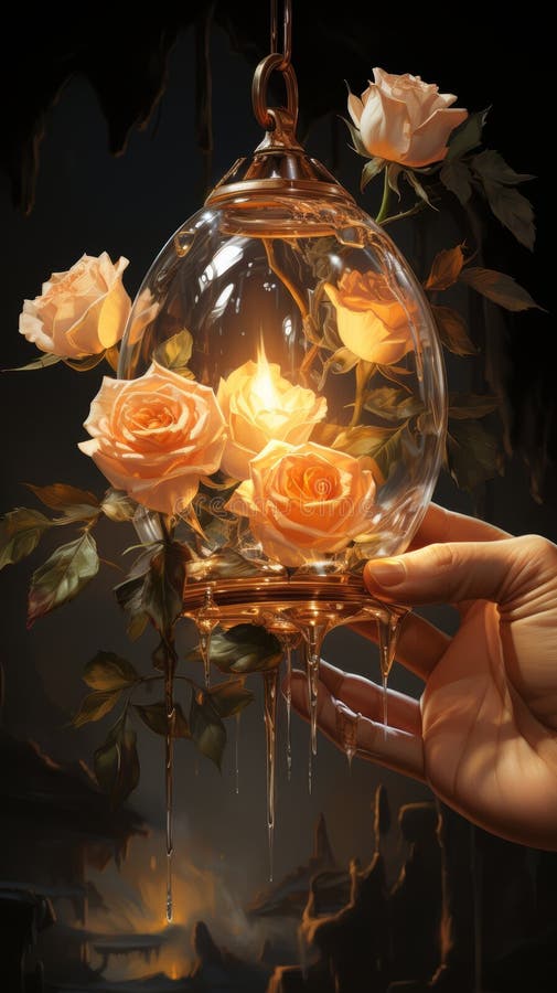 A Visual Representation of a Concept of Emotion Such As Love Loss or ...