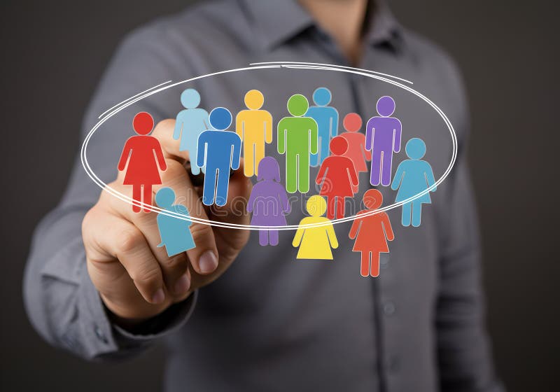 Connecting People Social Network Community Teamwork Collaboration Human ...