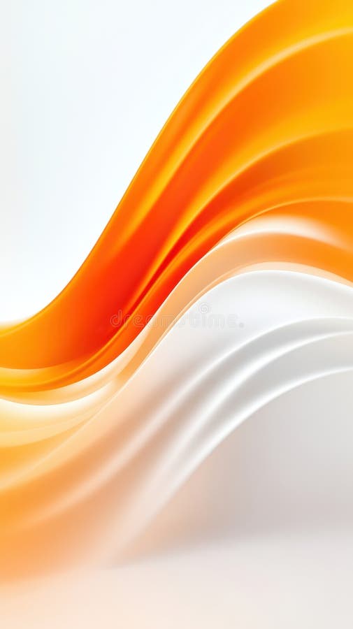 Visual Representation of Contrasting Trends with Realistic Orange Hues ...