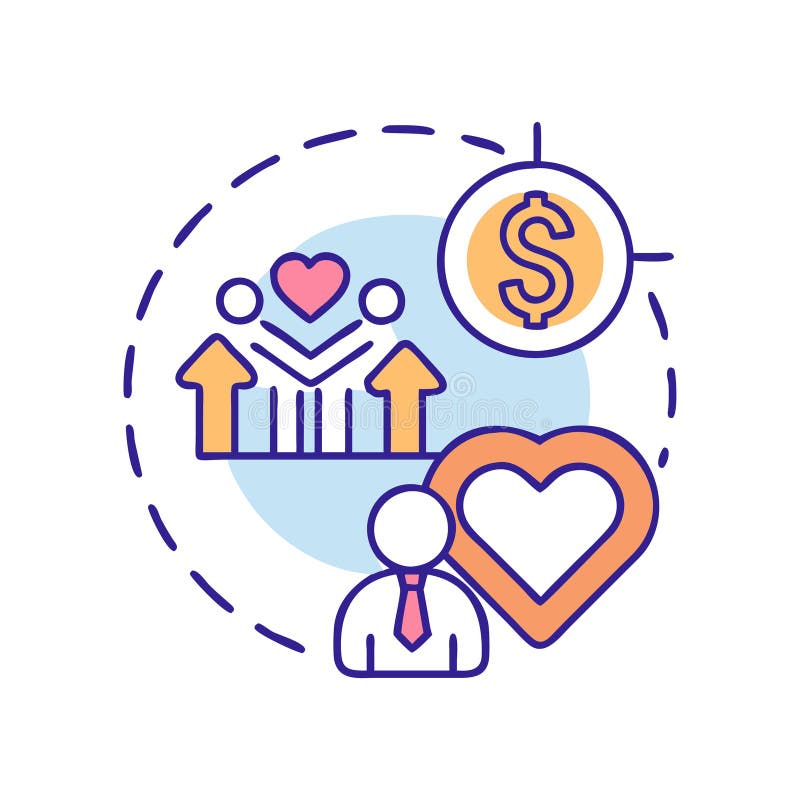 Visual Representation of Corporate Social Impact Stock Vector ...