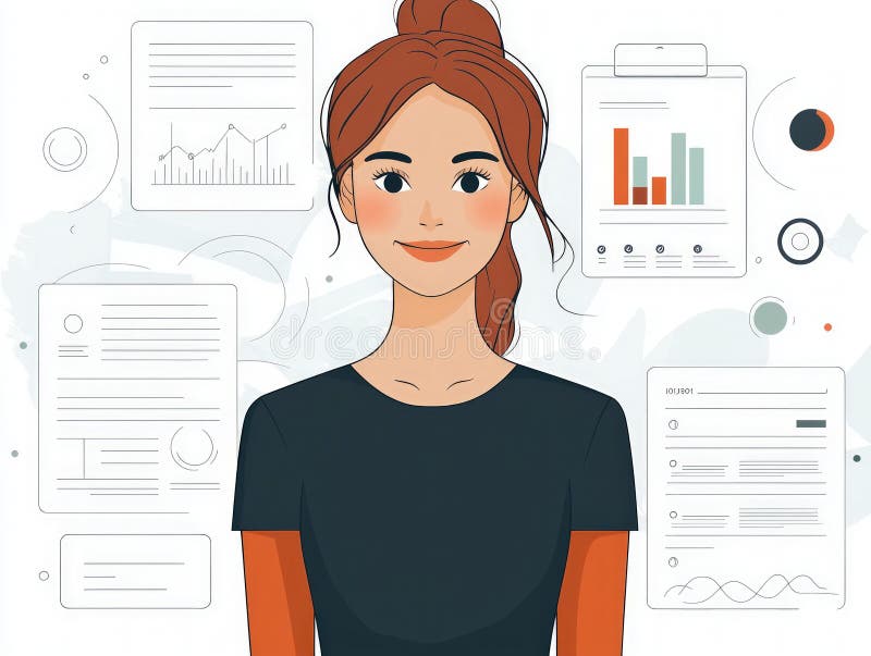 A Visual Representation of a Customer Profile, Focusing on Important ...