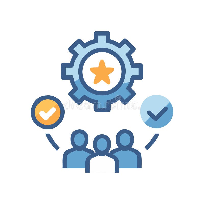 Visual Representation of Customer Success Strategies Stock Vector ...