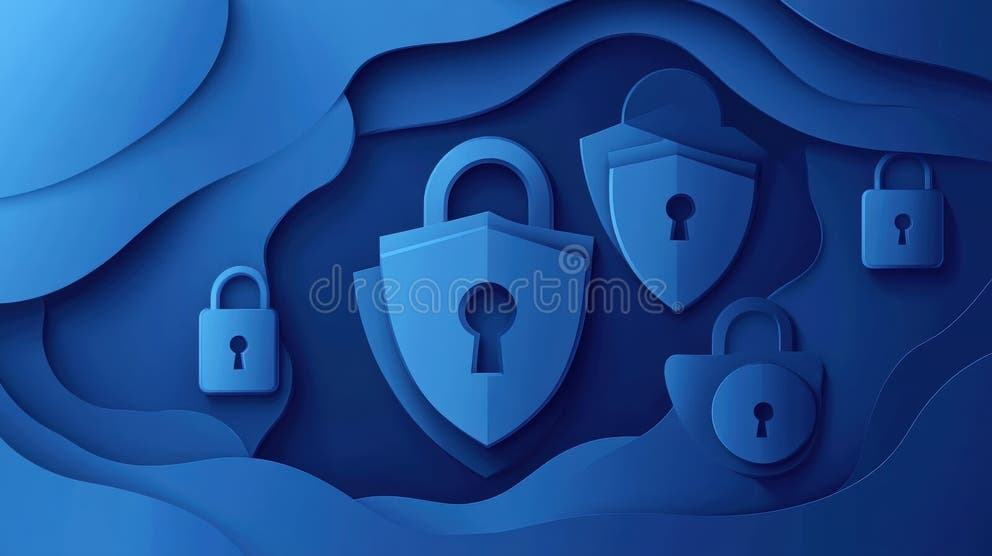 Exploring Cybersecurity Concepts through Paper Art Style Featuring ...