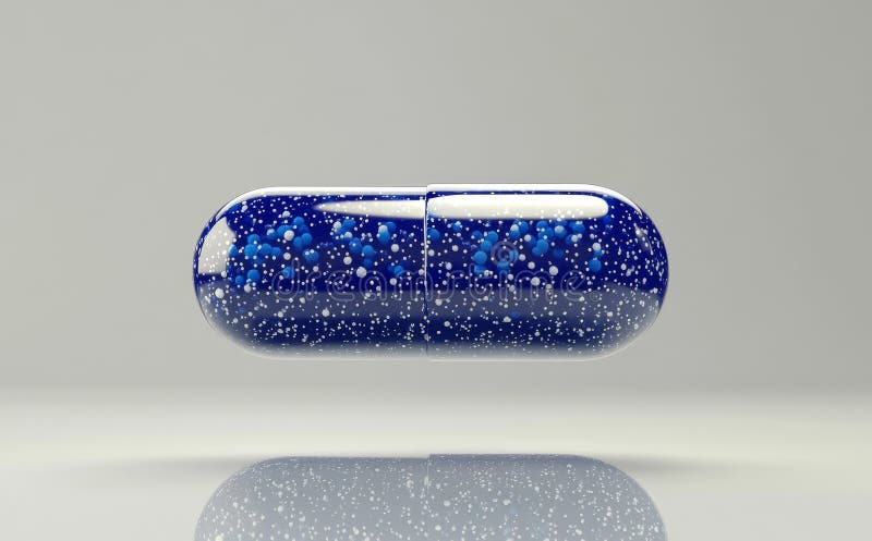 A Visual Representation in 3D of a Molecule and Capsule, Highlighting a ...