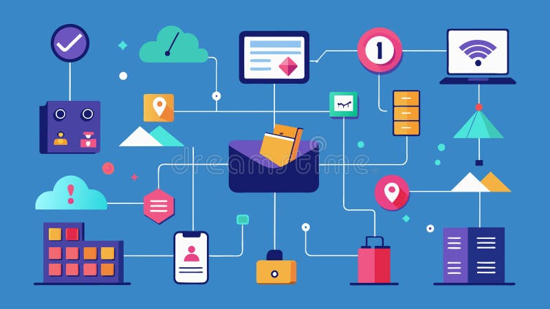 A Visual Representation of Data Being Scanned and Analyzed in Realtime ...