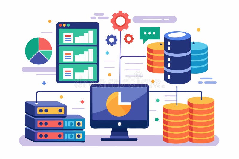 Visual Representation of Data Storage Analysis Featuring Graphs ...
