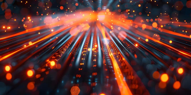 Visual Representation of Data Transfer through Illuminated Technology ...