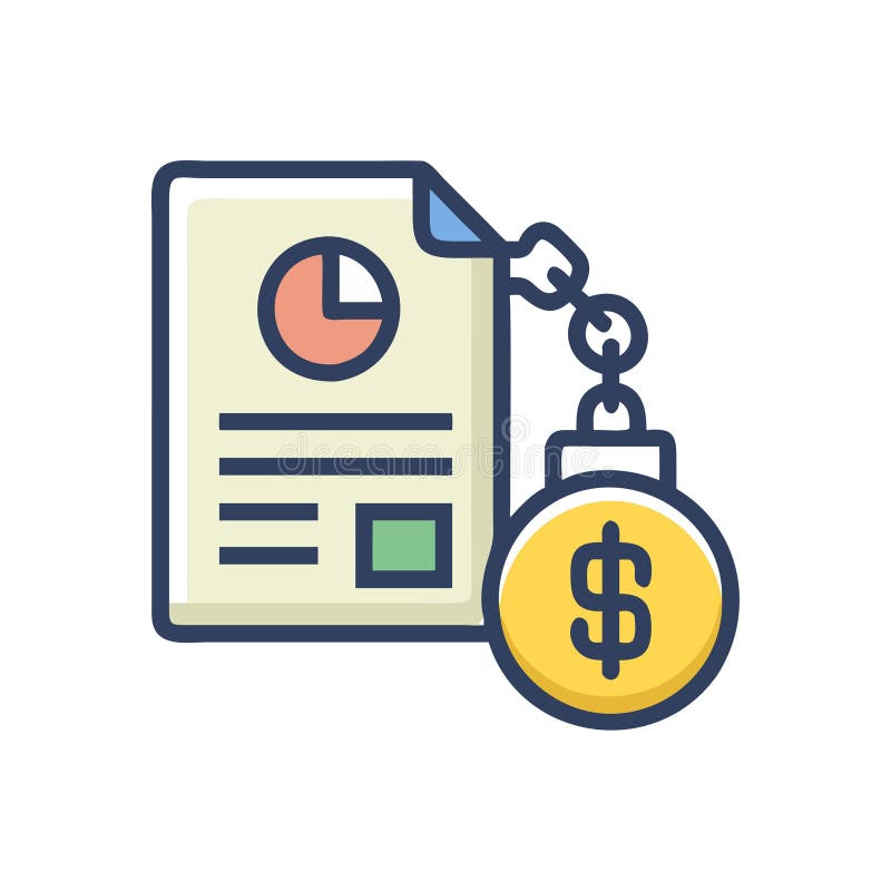 Visual Representation of Debt Collection Strategies Stock Vector ...