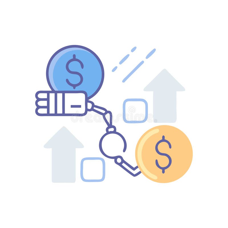 Visual Representation of Debt Restructuring Strategies Stock Vector ...
