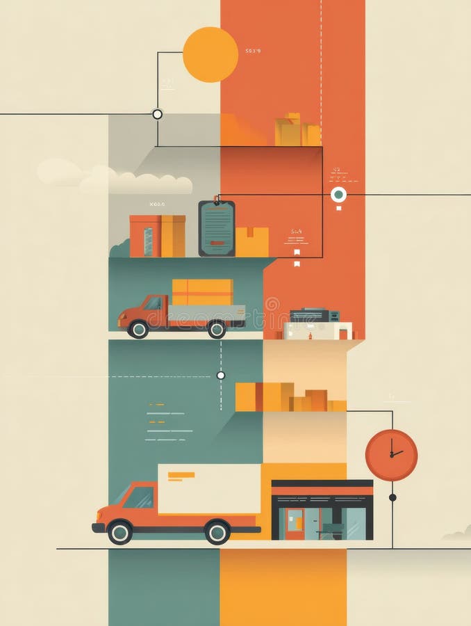 Delivery Timeline Illustrating the Journey from Order Placement To ...