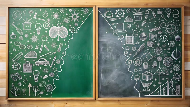 A Visual Representation of the Difference between School and Education ...