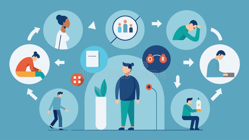 A Visual Representation of the Different Stages of Recovery and ...
