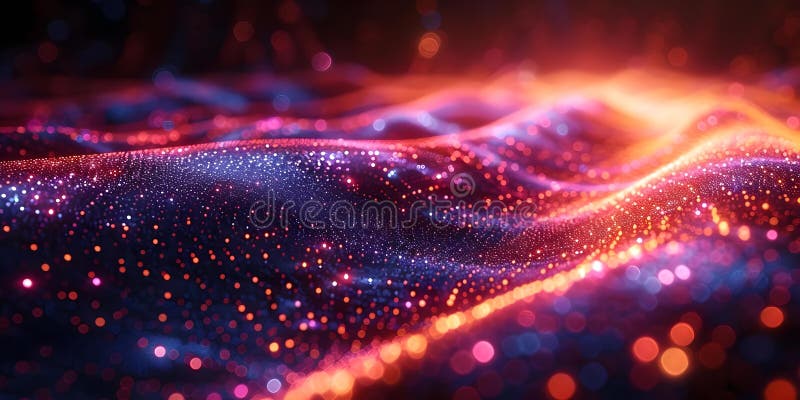 Visual Representation of Digital Data, AI, and Technology in a ...