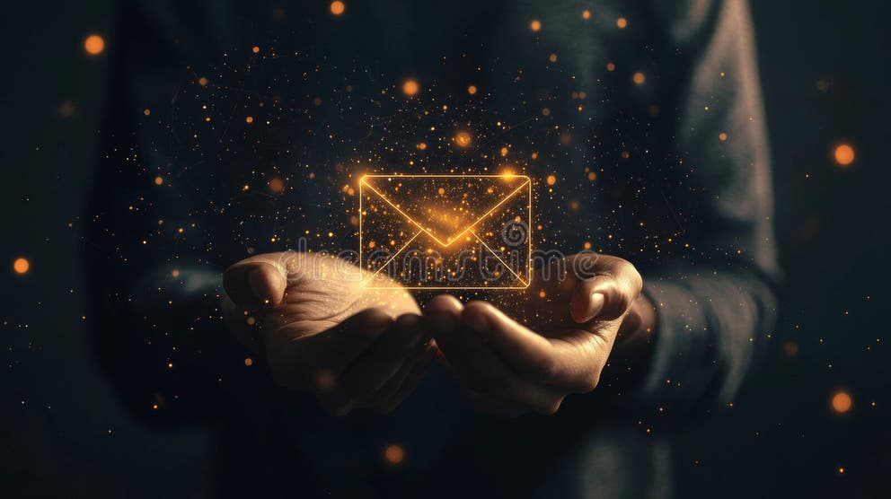 A Visual Representation of a Digital Email Marketing Campaign Concept ...