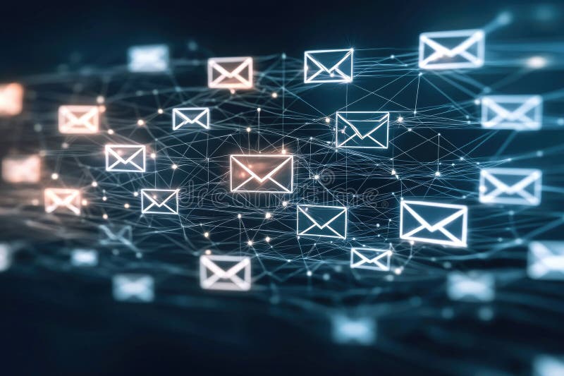 A Visual Representation of Digital Email Marketing Showcasing ...