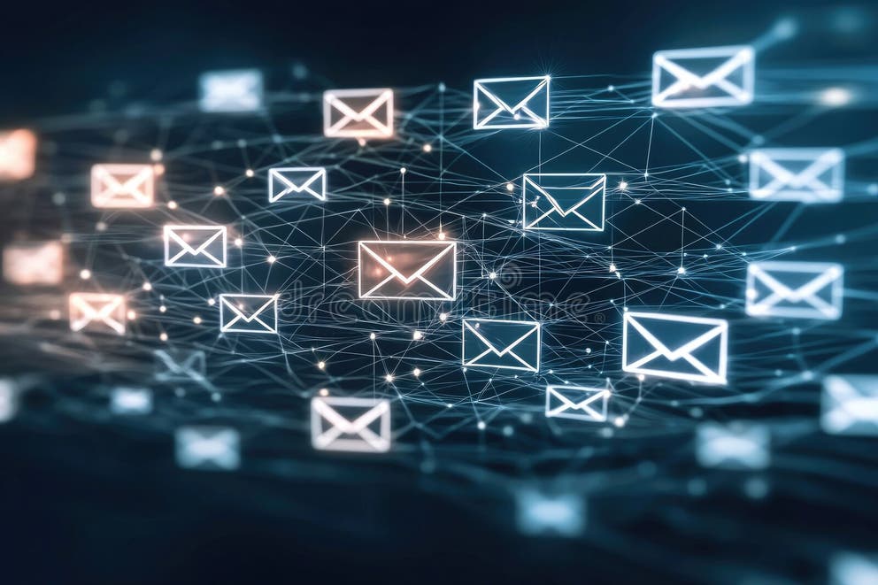 A Visual Representation of Digital Email Marketing Showcasing ...