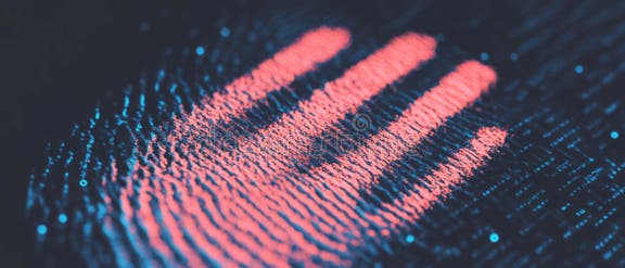 Visual Representation of Digital Footprints Highlighting Data Privacy ...