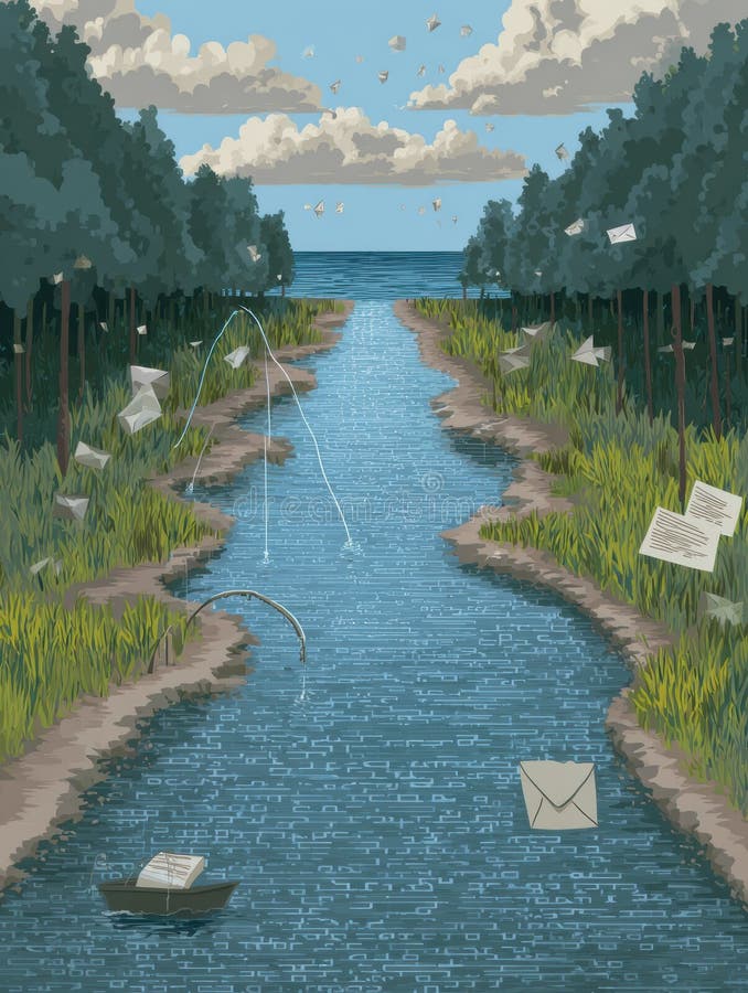 Digital Data River Flows with Phishing Content Alongside Untouched ...