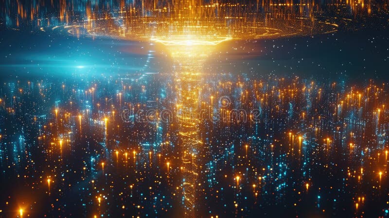 Visual Representation of Digital Sales Funnel Marketing Process with ...