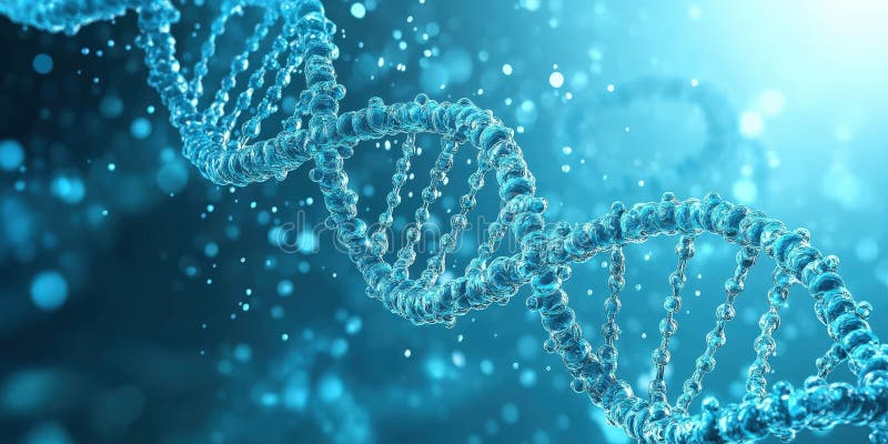 DNA Double Helix Structure Illustration Stock Illustration ...