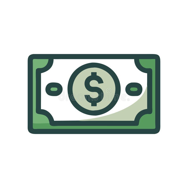 Visual Representation of Dollar Bills Stock Vector - Illustration of ...